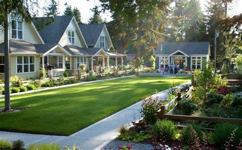 Examples Of Cottage Courts A Development Of Tiny Separate Houses