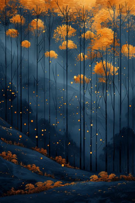 Купить картину Загадочный лес Искусственый Интеллект в Киеве доступная цена в Украине фото