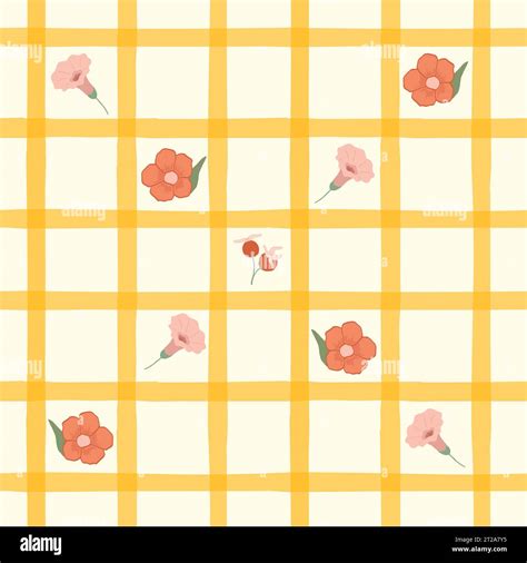 Gingham Print Wallpaper At Harriet Woodruff Blog