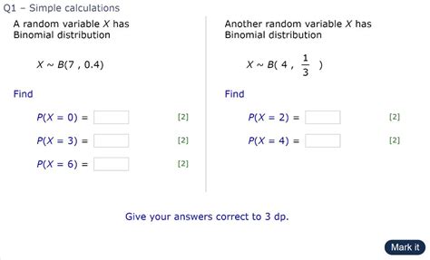 Solved Q1 Simple Calculations A Random Variable X Has