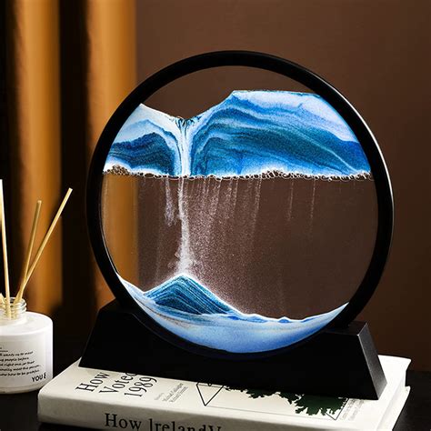 Ykw 3d Deep Sea Moving Sand Art Relaxing Kinetic Sandscape Art Table