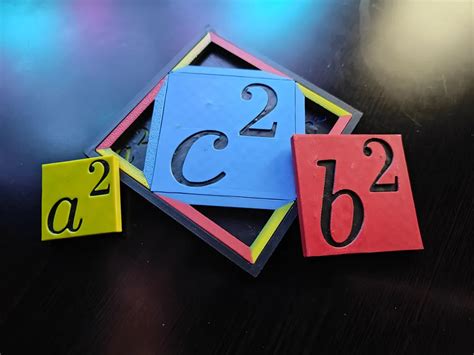 Pythagorean Proof Puzzle By Dberry Makerworld Download Free 3d Models