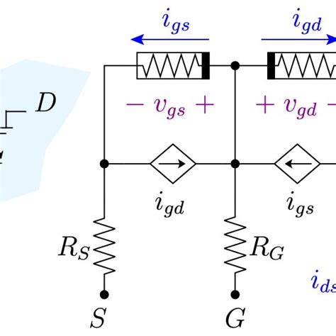 Equivalent Circuit Of Npn Transistor Download Scientific Diagram