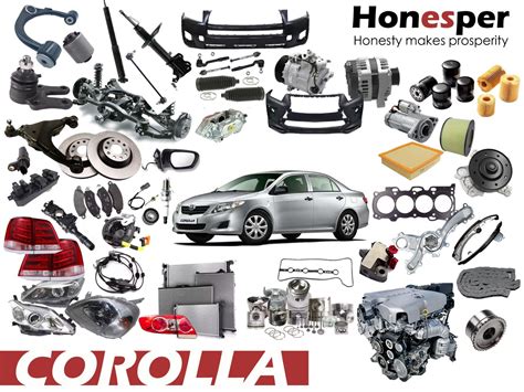 Wholesale Car Spare Parts Suspension Parts Engine Parts Body Kits Car Accessories For Toyota