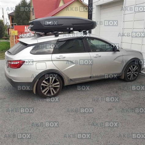 Бокс на крышу чёрный матовый Lux Tavr 197 791965 купить в Тюмени с ...