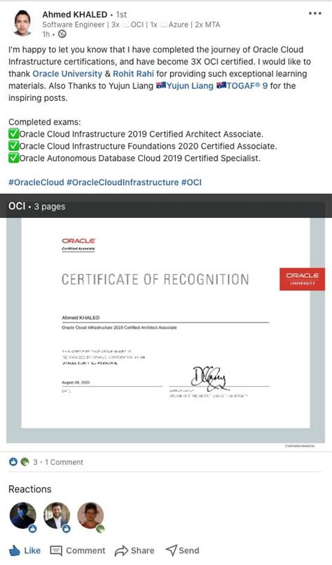 yujun liang on linkedin cloudcomputing cloudcertification cloud 15 comments
