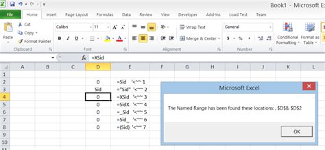 Excel Find Where Named Ranges Are Being Used In Big Workbook Stack Overflow