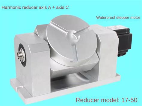 5 Axis Indexing Head CNC Indexing Head Waterproof Stepper Motor Gearbox 17 50 EBay