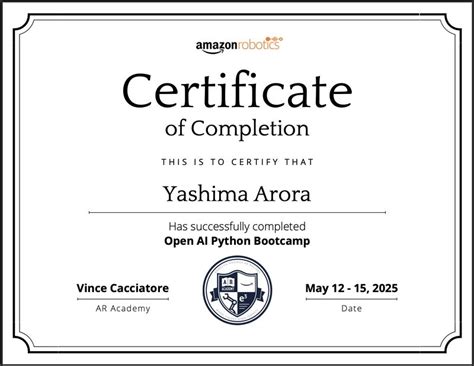 Amazonrobotics Openai Generativeai Python Datascience Analytics