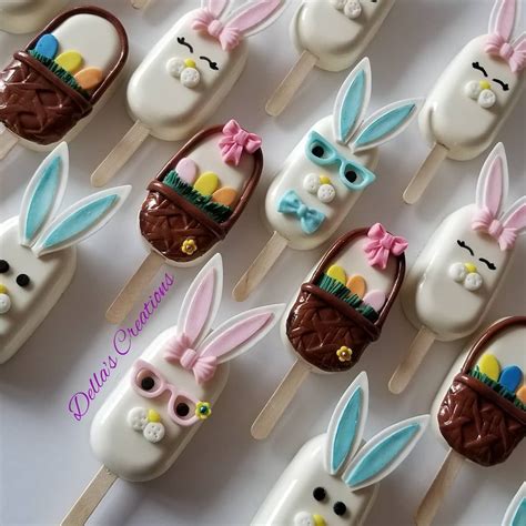 Easter Bunny Lollipops