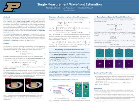 Computational Imaging Poster Session • Imsi