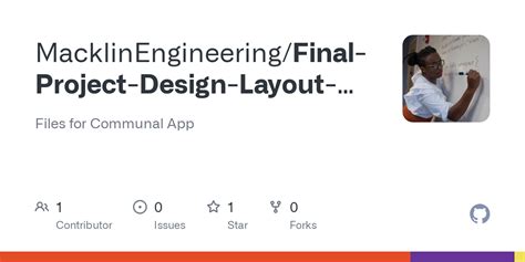 Github Macklinengineeringfinal Project Design Layout In Html Css Starter Api Files For