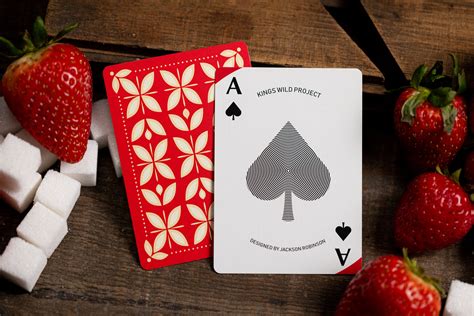 Strawberry Pi Standard Edition Luxury Playing Cards Embossed Tuck Case Strawberry Pi Standard Edition Luxury Playing Cards Embossed Tuck Case