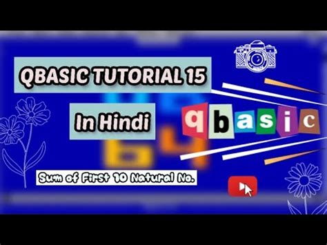 Qbasic Program To Display Sum Of First Natural Numbers Qbasic