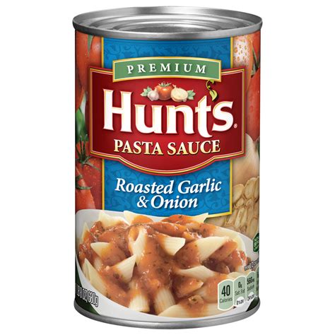 Hunts Hunts Premium Roasted Garlic And Herb Pasta Sauce 24 Oz Span Elite