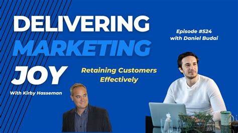 Episode 524 With Daniel Budai Delivering Marketing Joy