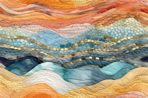 Premium Ai Image Modern Decorative Art Seamless Pattern Ai Generative