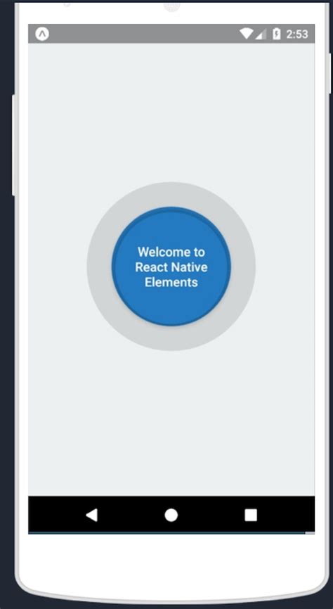Rounded Button On Android Has Graphical Bug Issue React Native Elements React Native