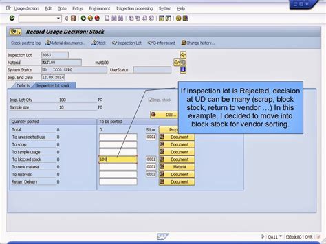 青蛙SAP分享 Froggy s SAP sharing SAP QM Inspection Stock and Block Stock Characterstics
