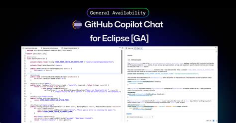 Github Copilot Chat For Eclipse Is Now Generally Available Github