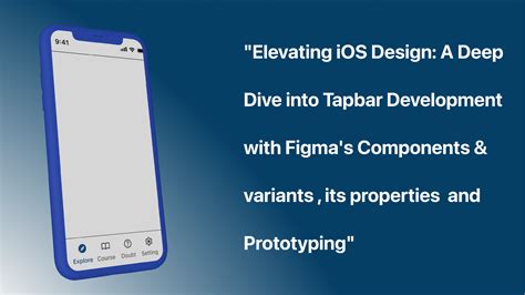 Tabbar Builder Through Components And Variants Figma