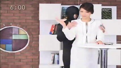 Hot Japanese News Reporter Fucked On Air