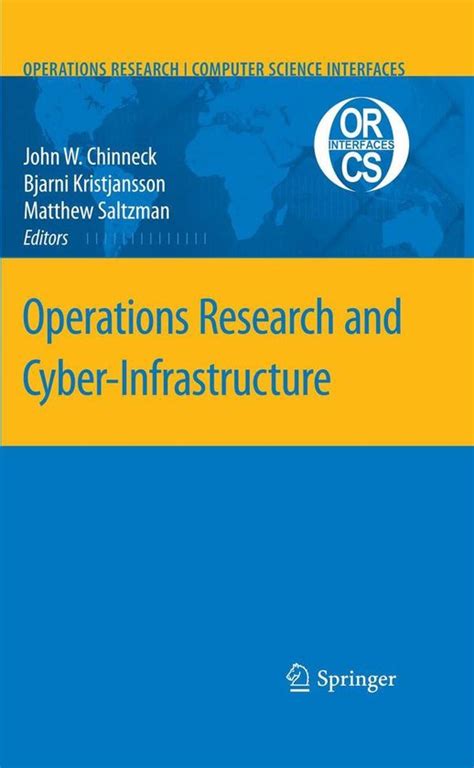 Operations Researchcomputer Science Interfaces Series 47 Operations