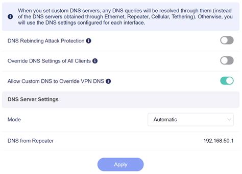 DNS GL INet Router Docs 4