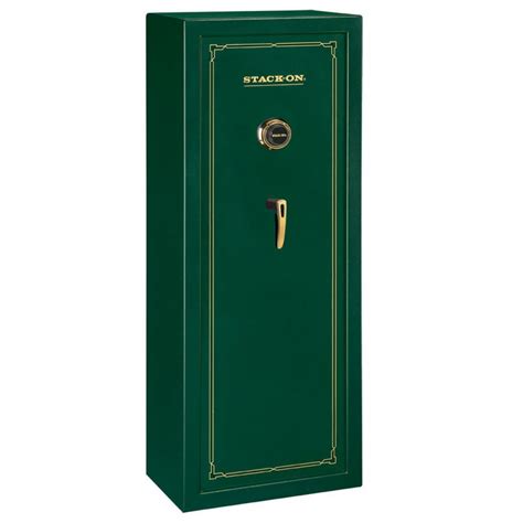 Stack On Stack On SS Series 10 Gun Safe W Combination Lock Gun Safes