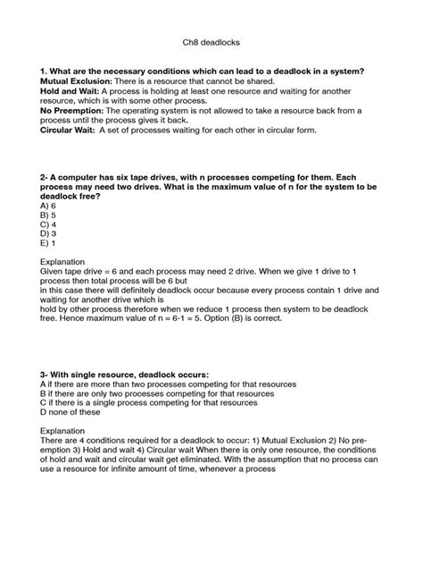 Operating Systems Questions 10 Pdf Theoretical Computer Science Graph Theory Operating Systems Questions 10 Pdf Theoretical Computer Science Graph Theory