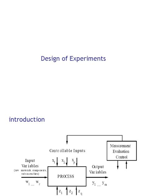 Design Of Experiment Pdf Errors And Residuals Design Of Experiments