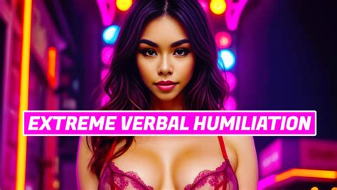 Femdom Ai Extreme Verbal Humiliation Manyvids