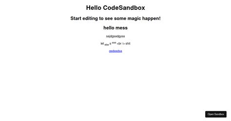 react markdown playground codesandbox