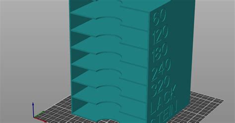 125mm Sanding Disc Sorting Box By Forthevvin Download Free Stl Model