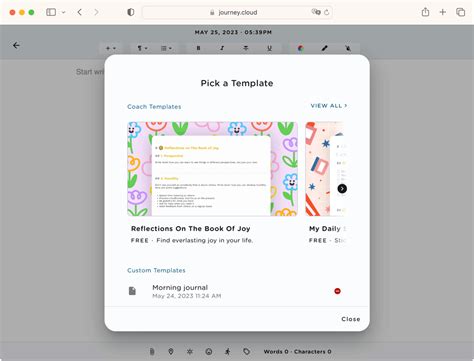 Journey Web Updates Updated Designs And Interface Revamp