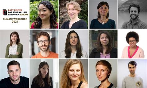 Announcing Inagural Cohort Of Dart Center Europe Climate Reporting Workshop Dr Patrick Kennedy