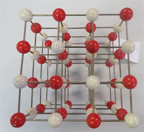 Cubic Array Crystal Model Society For The Preservation Of Canadas