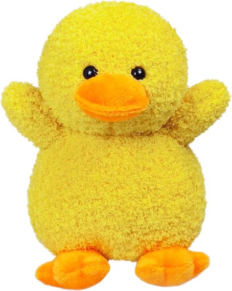 Doindute Yellow Plush Duck Stuffed Animal Toy Soft Cuddly