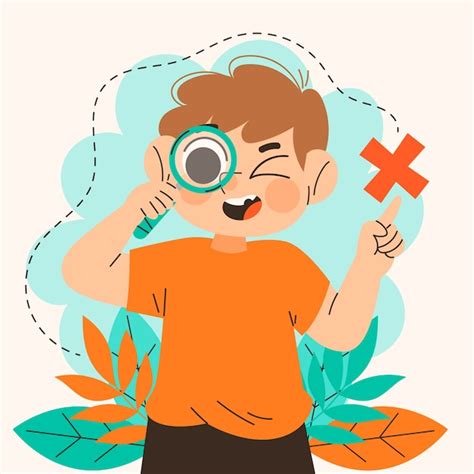 손으로 그린 청소부 사냥 그림 무료 벡터