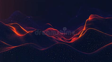 Diagram Of Digital Data Flow For Stock Cyber And Internet