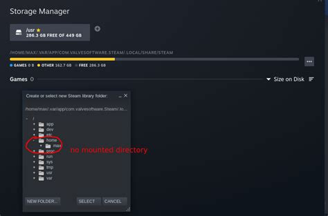 Linux Steam Doesnt Detect Steamlibrary Directory Rsteam