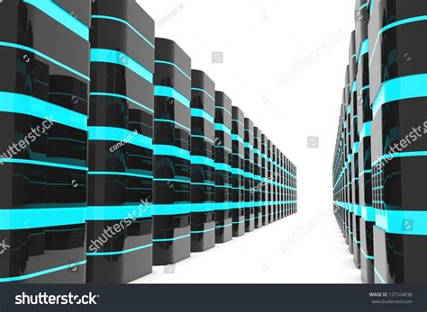 Database Server Room Data Center Stock Illustration 127104836 Shutterstock
