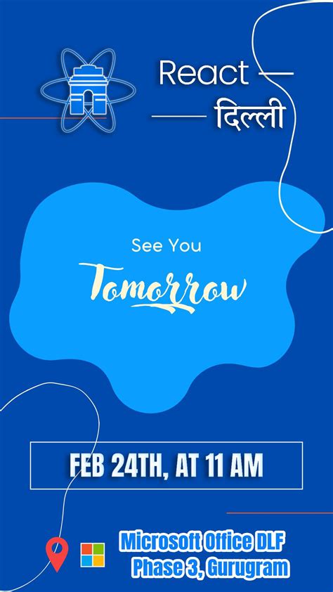 React Delhi On Linkedin Reactdelhi Seeyoutomorrow