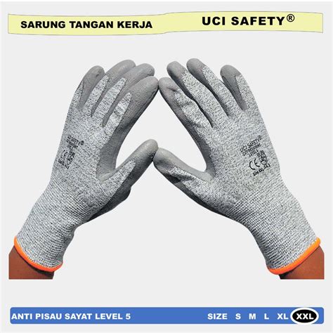 Jual Ukuran M And L Level 5 Uci Safety Tebal Motor Berkebun Mekanik