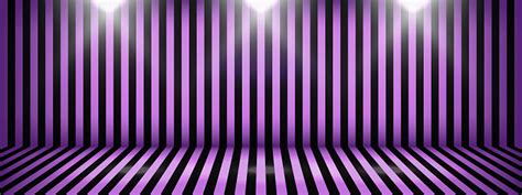 보라색과 검은 색 추상 적 선 수직 배경 스포트라이트 무대 방을 배경으로 할로윈 스타일의 디자인 스튜디오 디스플레이를 위한 복사 공간이 있는 제품 디스플레이입니다 벡터