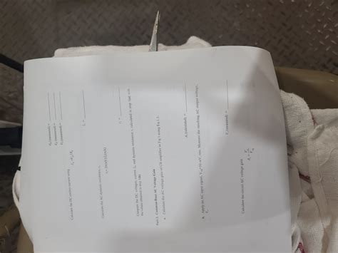 Solved AC Output Impedance The AC Output Impedance Is 1 6 Chegg Com