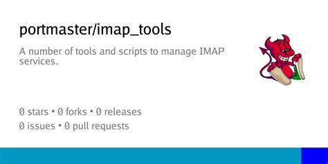 Portmaster Imap Tools A Number Of Tools And Scripts To Manage Imap