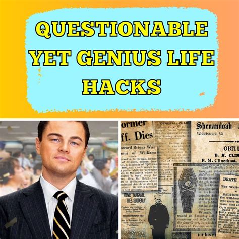 Questionable Life Hacks That Are Actually Kind Of Genius