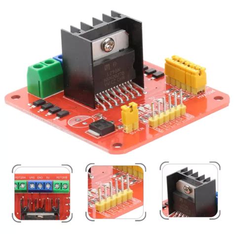 Dual H Bridge Dc Stepper Motor Driver Module Controller Board £6 38 Picclick Uk
