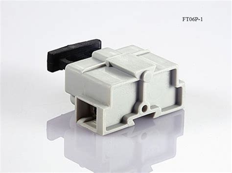 Eu Standard Screw Mount 1 Pole Fused Terminal Block For 5x20mm Fuse